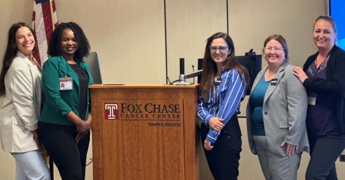 The Fox Chase Cancer Center Performance Improvement Team Makes Excellence the Standard | Fox ...